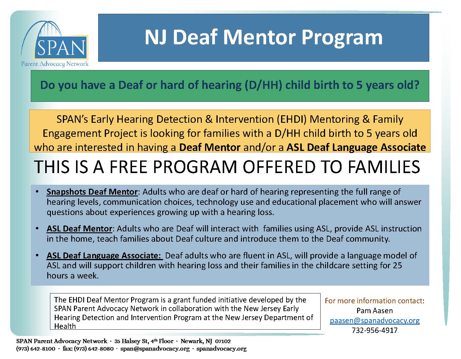 Child Care Resources | SPAN New Jersey Deaf Mentor Program