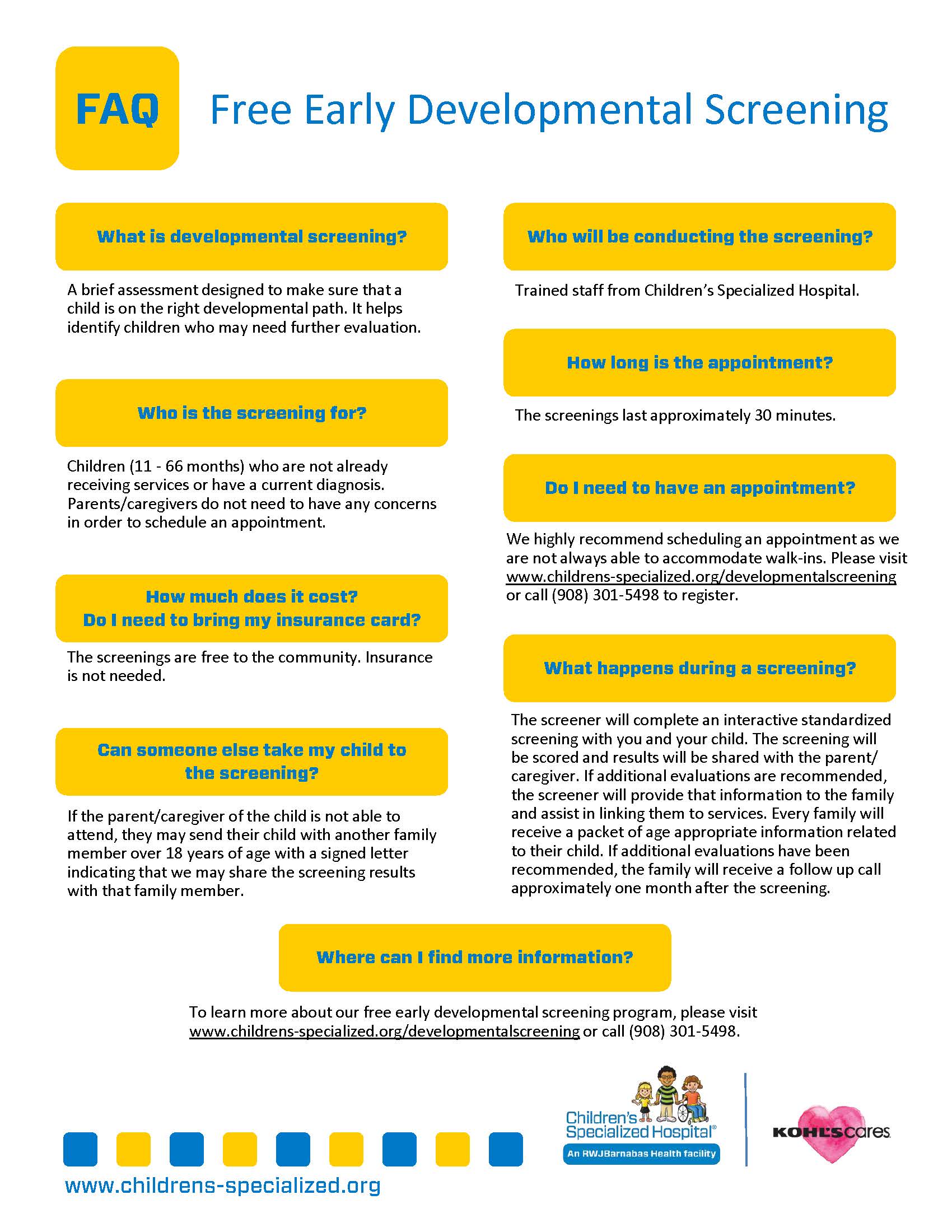 Child Care Resources | Neptune Developmental Screening Flyer 10/17/19