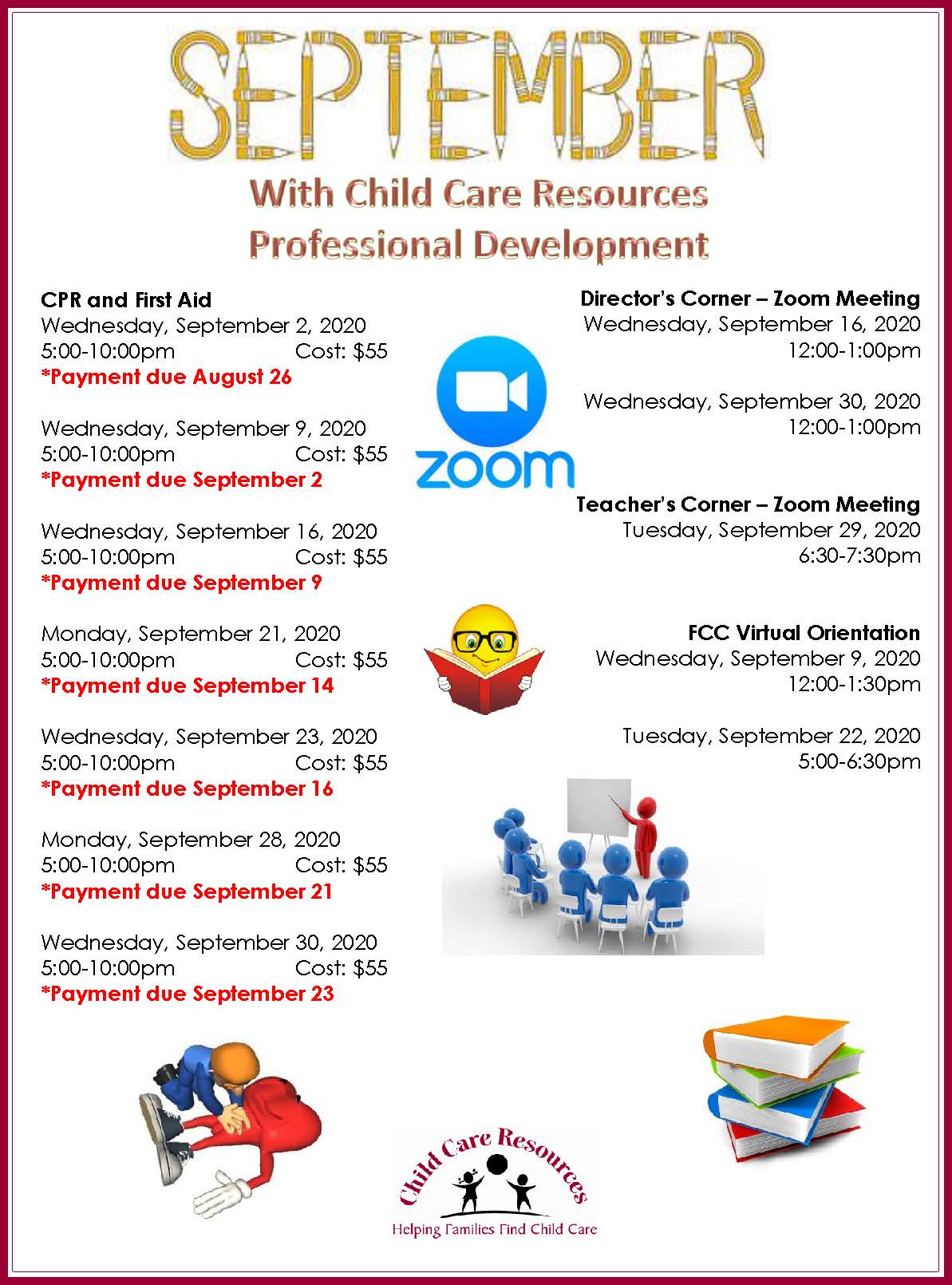 Child Care Resources | September Professional Development